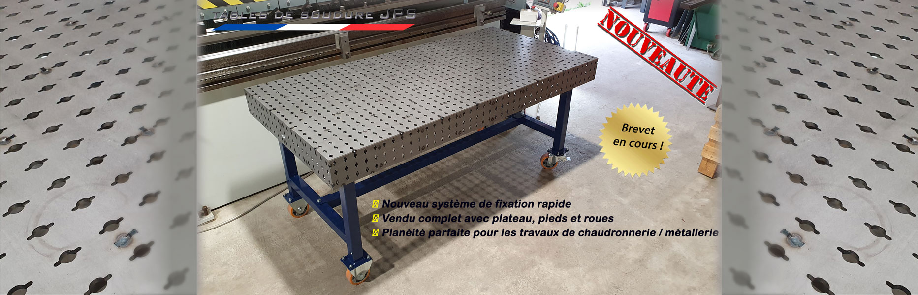 Tables de soudure JPS – Tables de soudure JPS, fabricant Français de ...