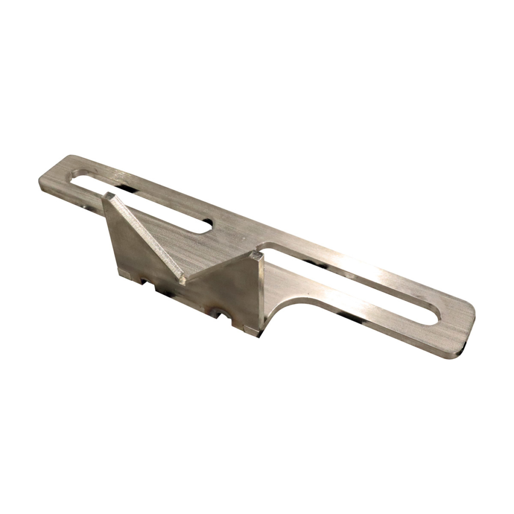 Support en Vé 4" inox - Tables de soudure JPS