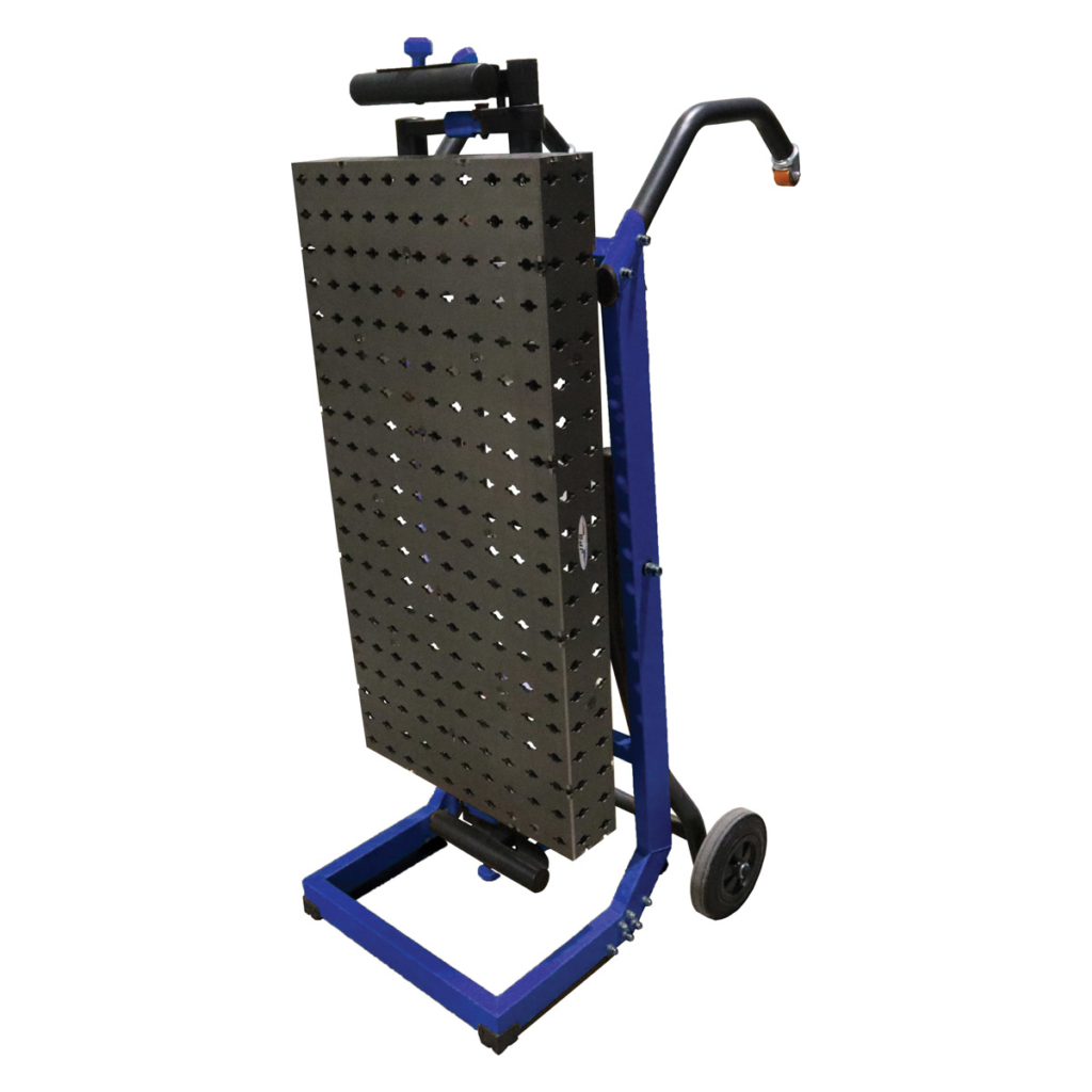 Table de soudure 500x1000 sur pied pliable - Tables de soudure JPS